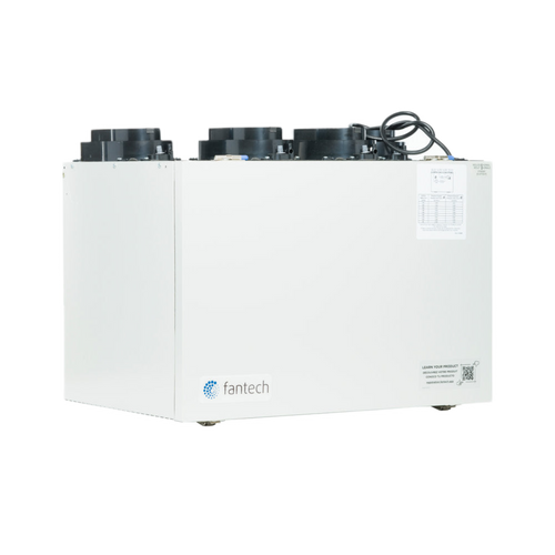 Flex100H Fantech Residential Heat Recovery Ventilator (HRV) 104 CFM, 1