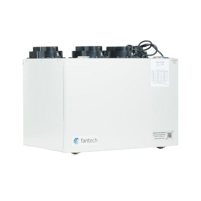Flex100H Fantech Residential Heat Recovery Ventilator (HRV) 104 CFM, 1